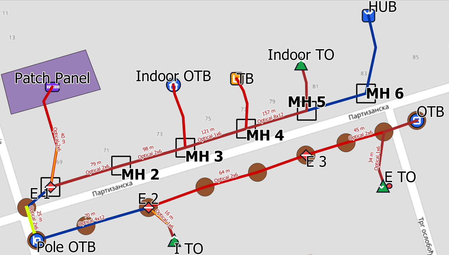 FiberQ – Open-source FTTx network design plugin for QGIS
