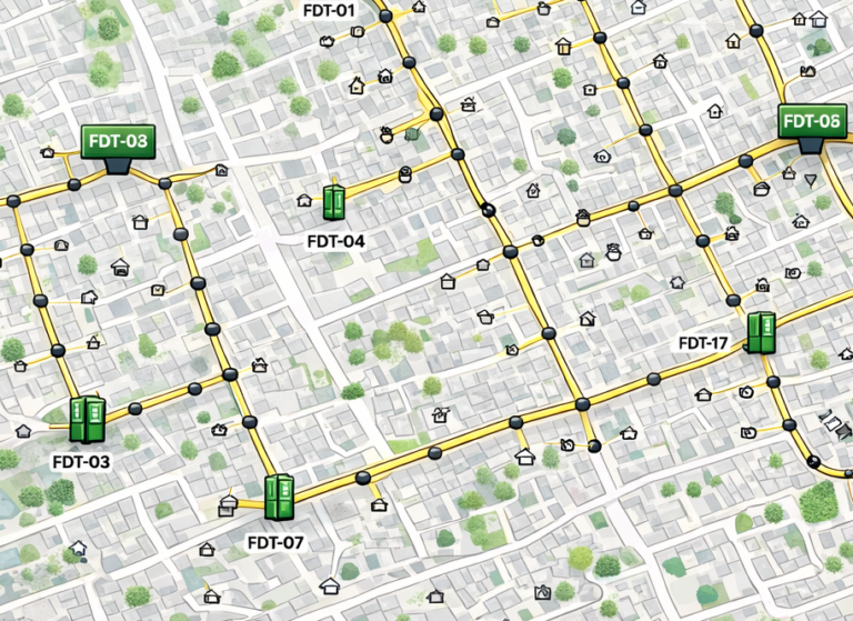 FiberQ | FiberQ Desinger – Open-source FTTx network design plugin for QGIS